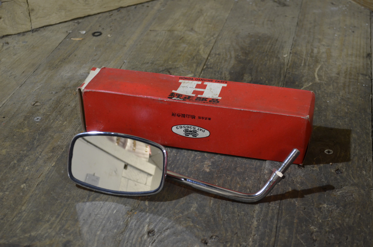 Honda C72/C77/C78, Right Hand Complete Mirror, Genuine NOS available at ...