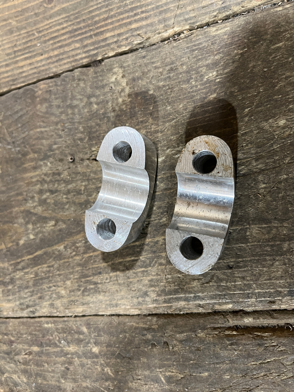 Honda CB Handlebar Clamps, Genuine, NOS, 53131-292-610