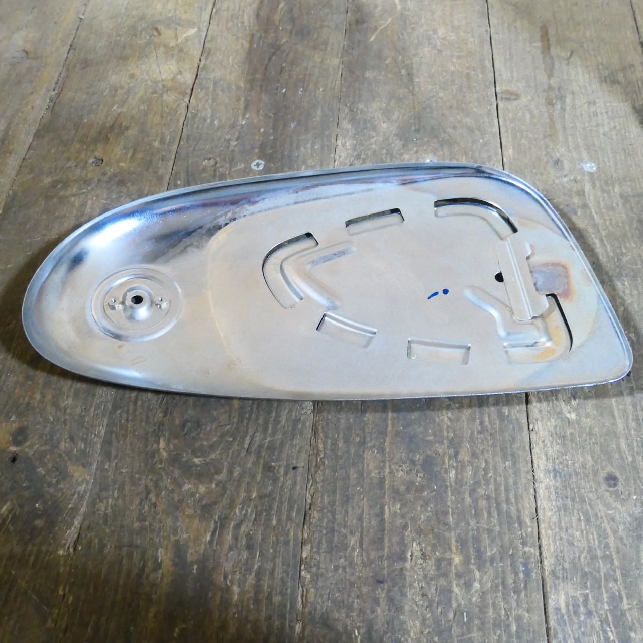 Buy Honda C110,CA110, C115, R/hand Tank Cover, NOS, 17640-011-000. OEM ...