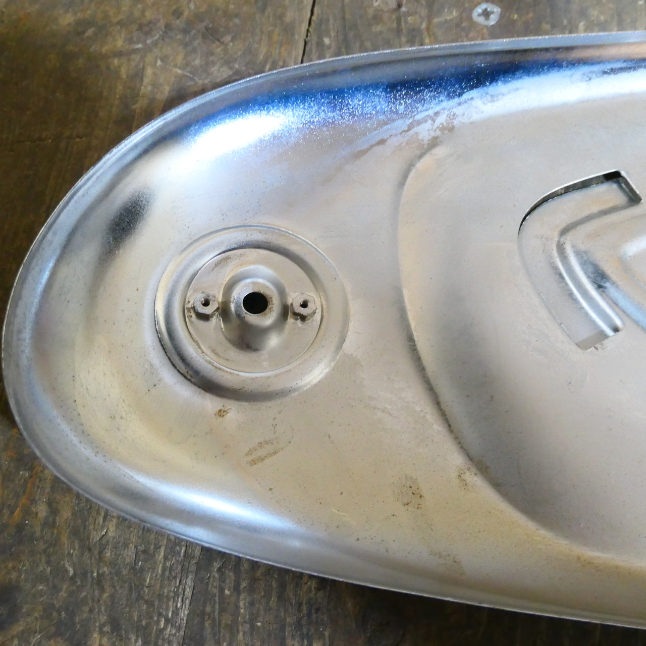 Buy Honda C110,CA110, C115, R/hand Tank Cover, NOS, 17640-011-000. OEM ...