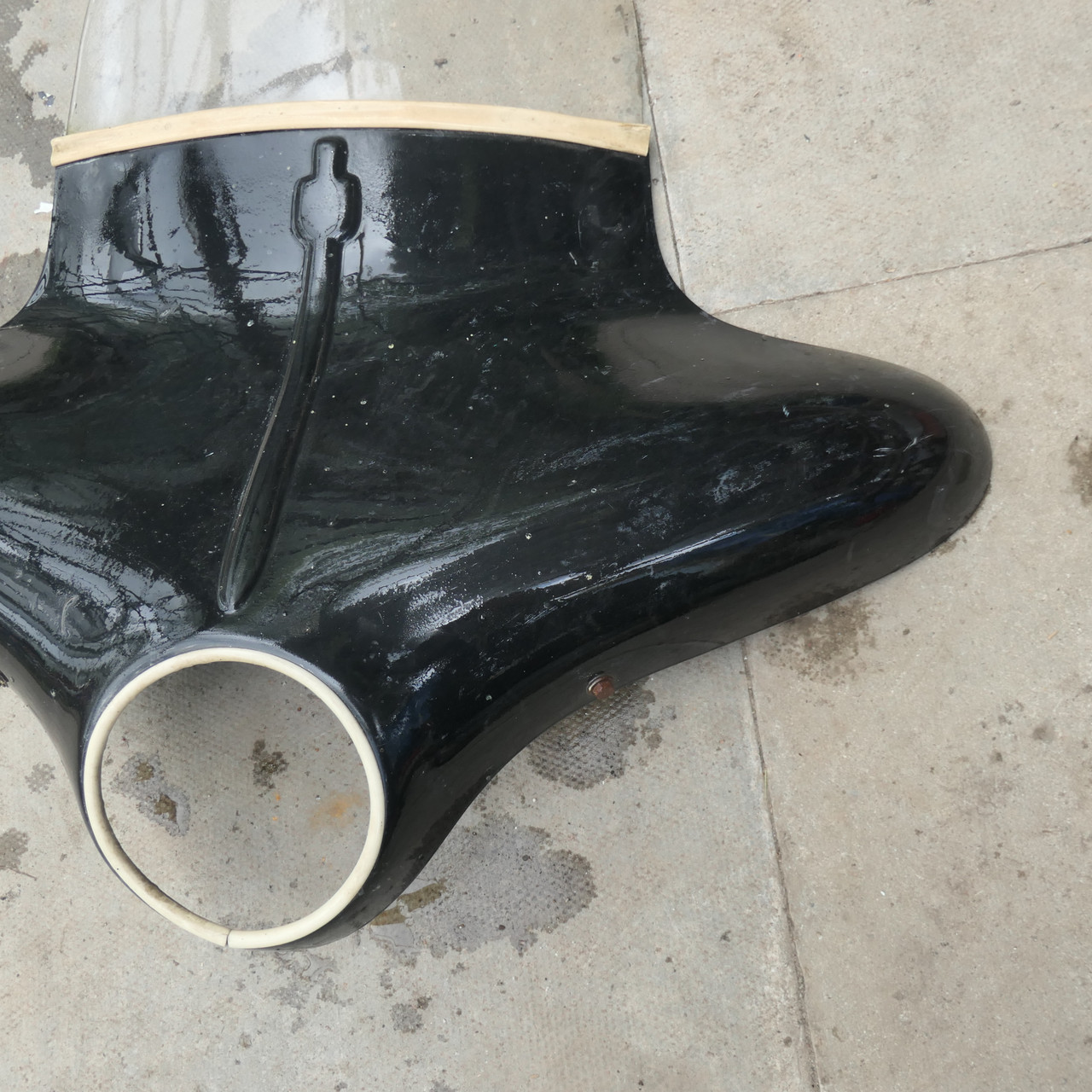 Avon Fairing and Screen/Windshield, Black, Matchless, BSA, Ariel, AJS etc