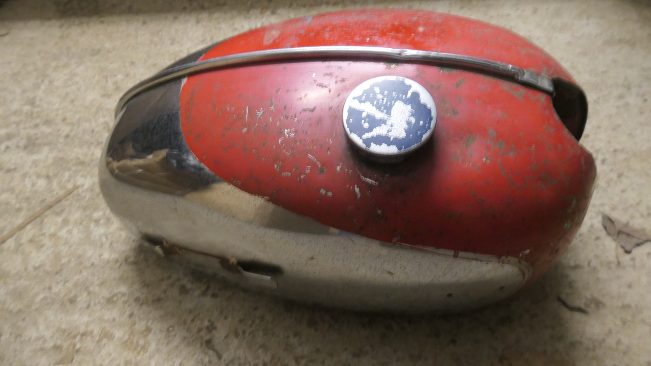 AJS Matchless 250 350 Lightweight Fuel Tank for restoration.