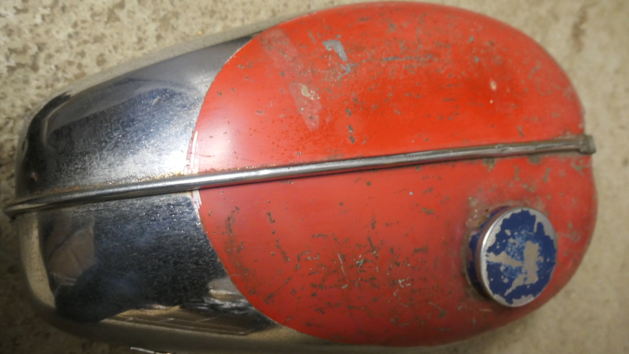 AJS Matchless 250 350 Lightweight Fuel Tank for restoration.