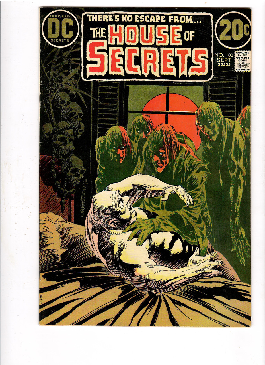 House of Secrets #100 - Classic Bernie Wrightson Zombie Cover DC Comics ...