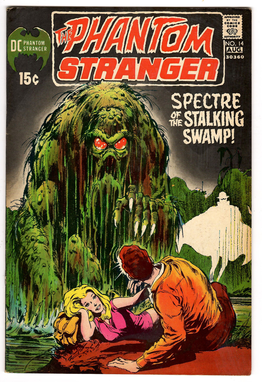 Phantom Stranger #14 - Swamp Thing Prototype Neal Adams Cover 1971 ...