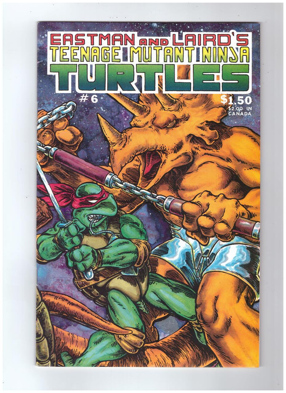 Teenage Mutant Ninja Turtles #6 - Mirage Studios Original 1985 1st ...