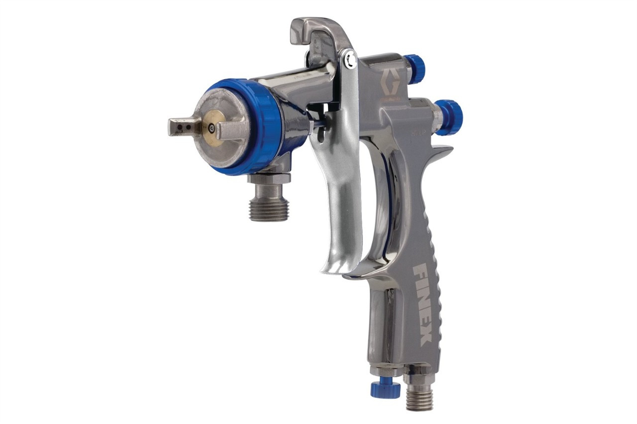 Graco 289250 Finex Air Spray Pressure Feed Gun, HVLP, 0.071 in (1.8 mm ...