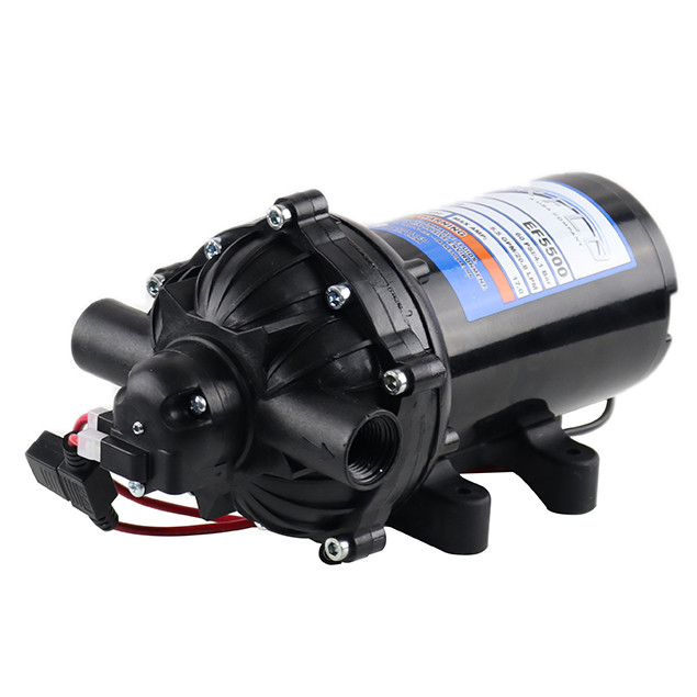 Everflo EF5500 12 Volt Diaphragm Pump, 60 PSI, 5.5 GPM - Spraywell