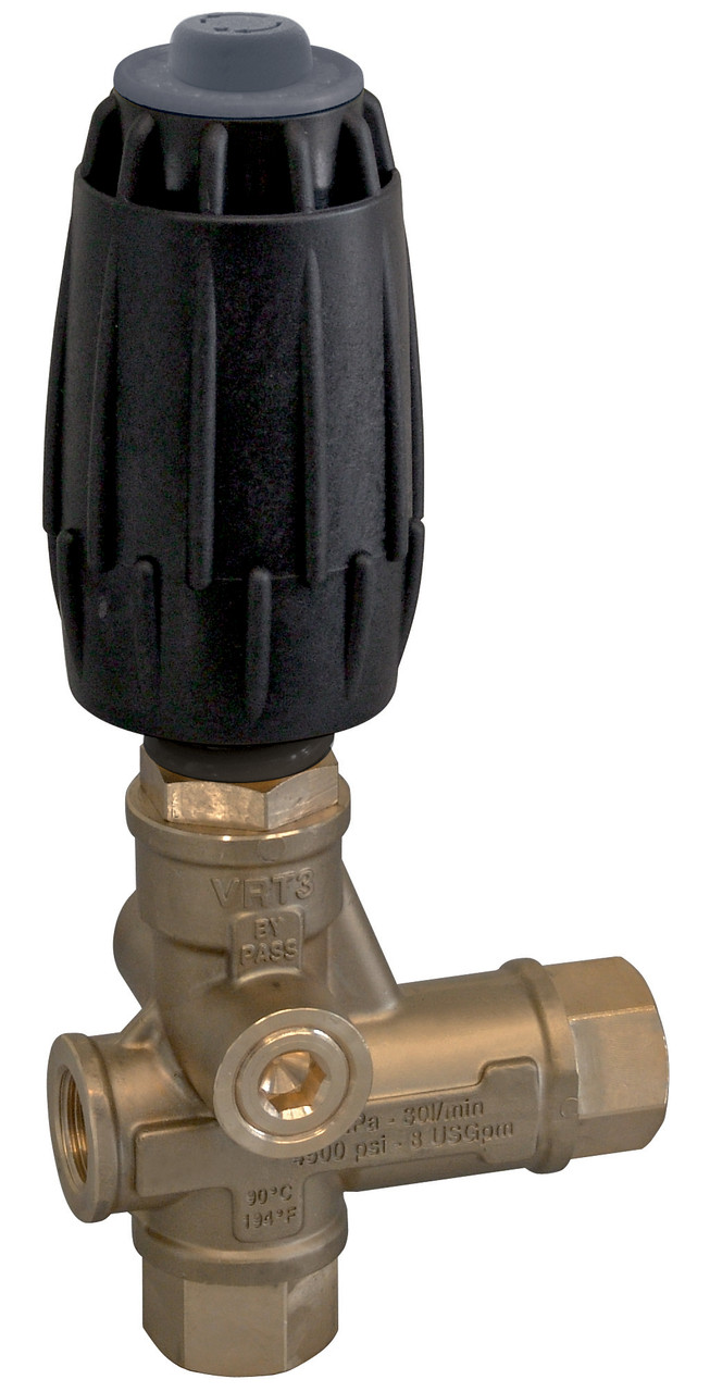 VRT3-250 Trapped Pressure Unloader Valve, 3650 psi, 10.5 GPM - Spraywell