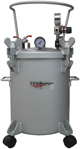 CA Technologies 51-508 5 Gallon Pressure Pot, 2 Regulators - Spraywell
