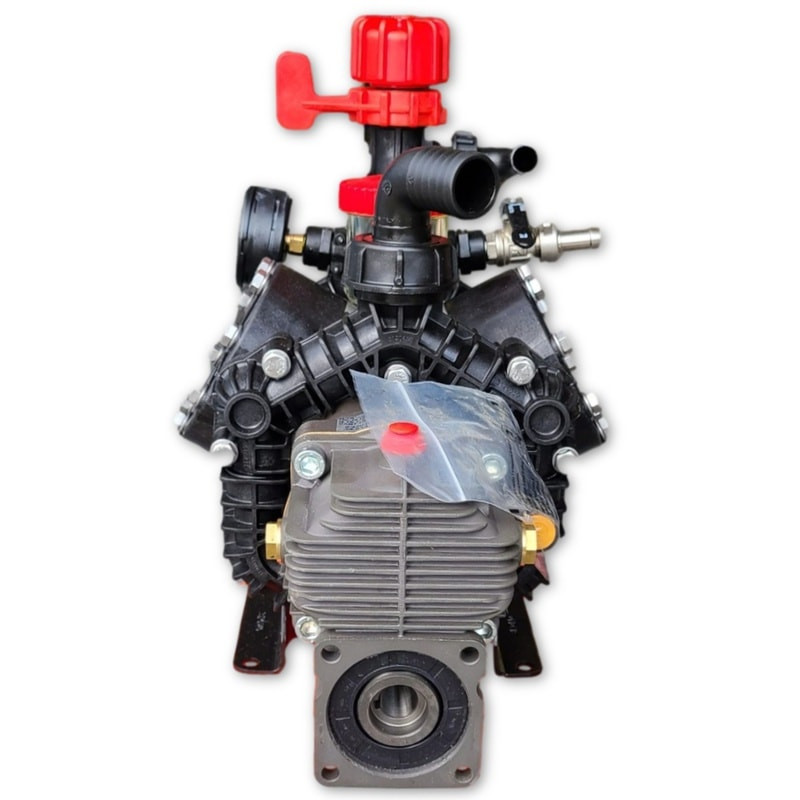 AR45LFP-GR-GCI Semi-Hydraulic Three-Diaphragm Pump, 290 PSI, 11.4 GPM ...