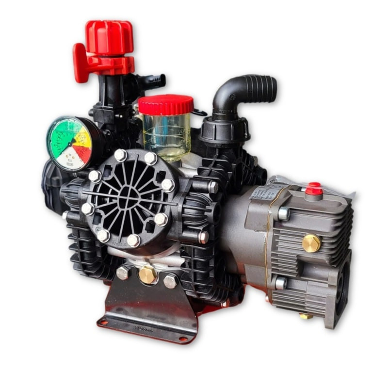AR45LFP-GR-GCI Semi-Hydraulic Three-Diaphragm Pump, 290 PSI, 11.4 GPM ...