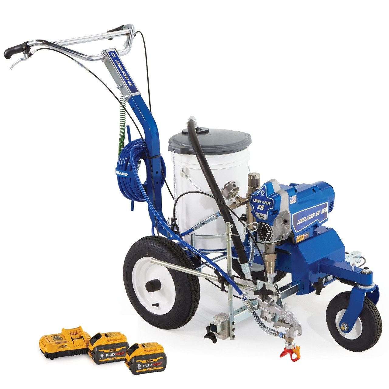 Graco 25U546 LineLazer ES 500 Battery-Powered Airless Line Striper ...