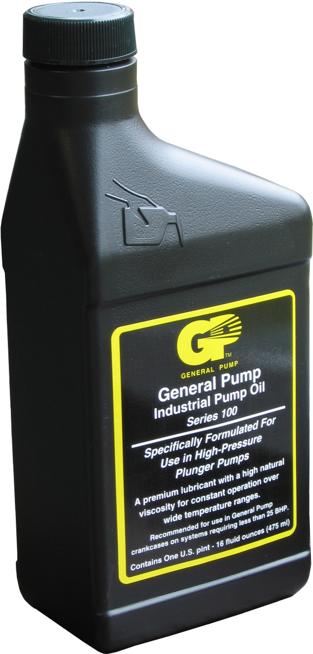 General Pump 100295 Series 100 Crankcase Oil, 16 Ounce Bottle - Spraywell