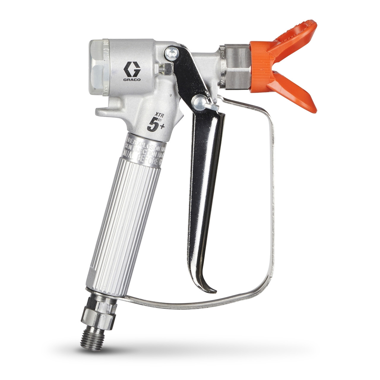 Graco XTR521 XTR5+ Airless Spray Gun, Round Handle, 4-Finger Trigger ...