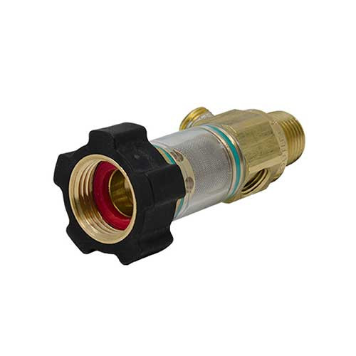 8 GPM Brass Water Filter | General Pump 100652 DuraView Inlet Filter ...