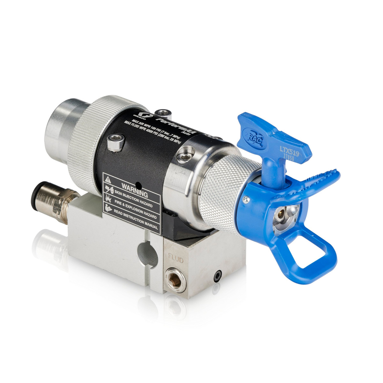 Graco 26B573 PerformAA Auto Air Assist Spray Gun with Reverse-A-Clean ...