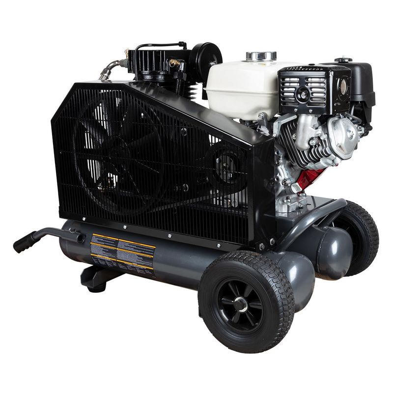 BE Power Equipment AC908HB2 17.7 CFM @ 175 PSI Gas Air Compressor with ...