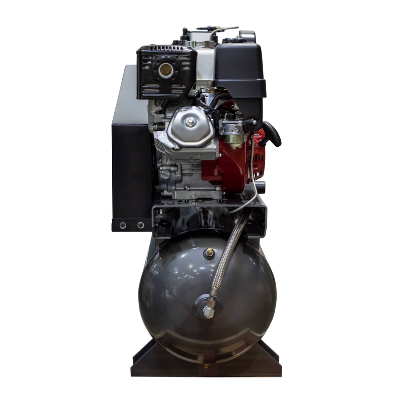 BE Power Equipment AC1330HEB2 23 CFM @ 175 PSI Gas Air Compressor with ...