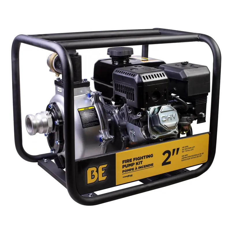 BE Power Equipment HPFK-2070R 2" 126 GPM Firefighting Water Pump with ...