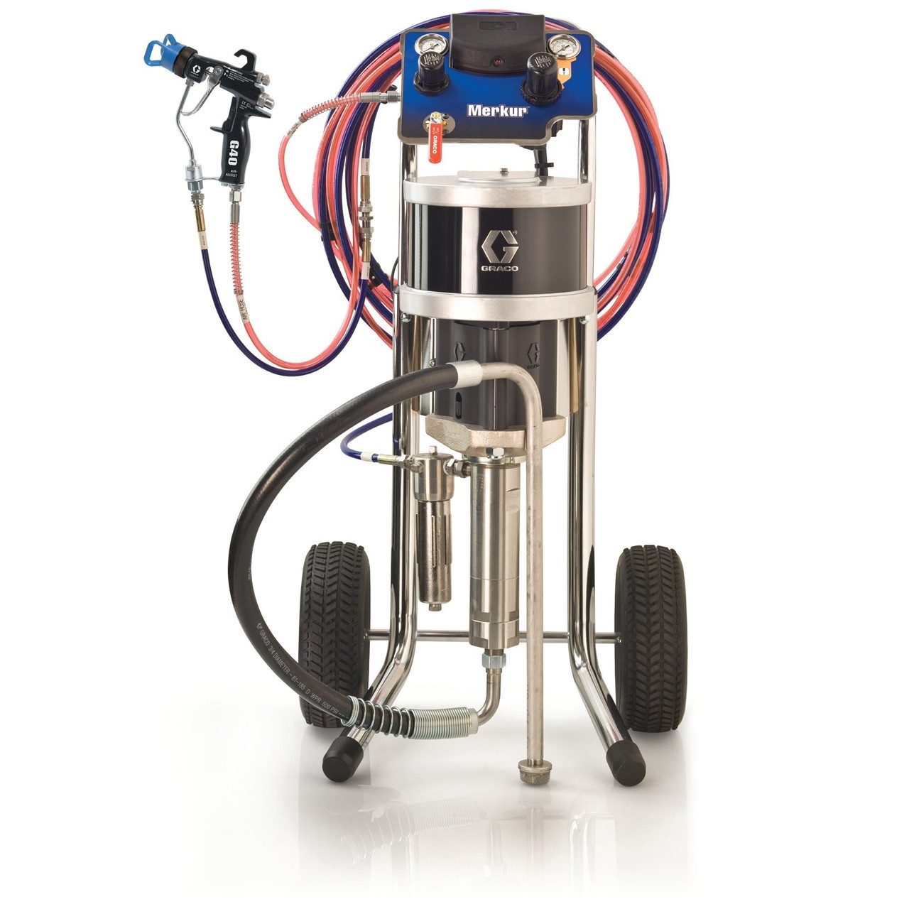 Graco G30C73 30:1 Merkur AA Package, 1.2 gpm (4.5 lpm) fluid flow, Cart ...