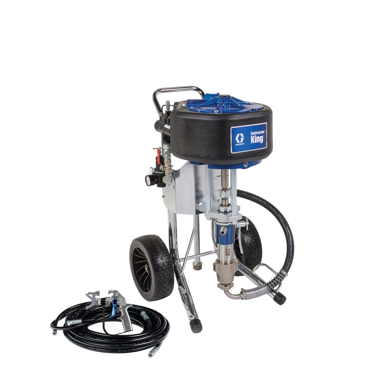 Graco 279011 Contractor King 60:1 Air Powered Airless Sprayer, Complete ...