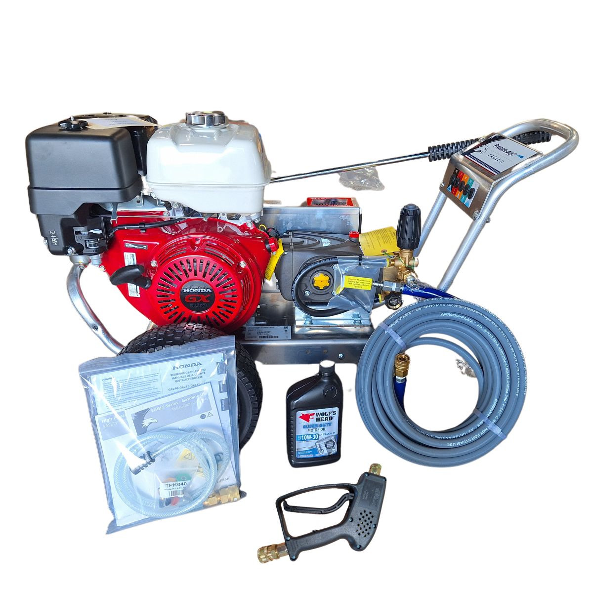Pressure Pro 4 GPM Pressure Washer | 4000 PSI Honda Engine