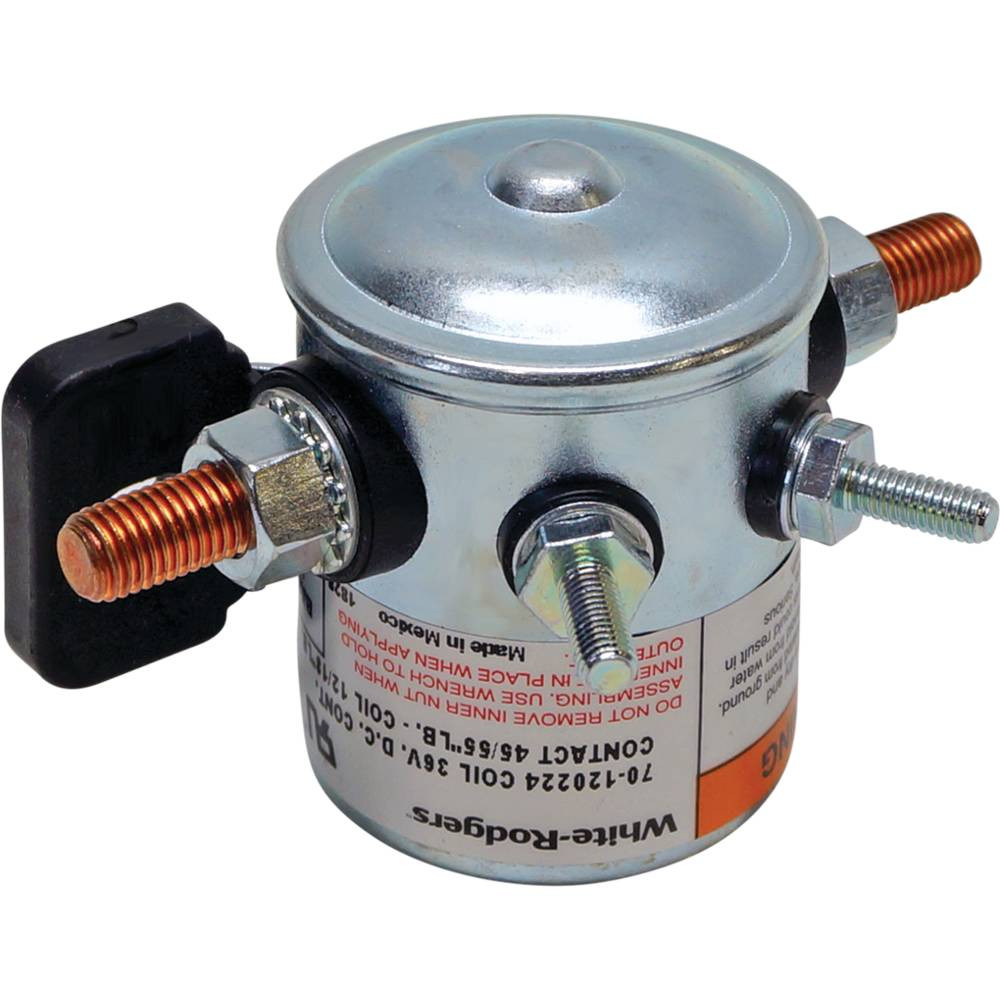 Red Hawk SOL-1012 Solenoid (Replaces E-Z-Go Electric Resistor Cars ...