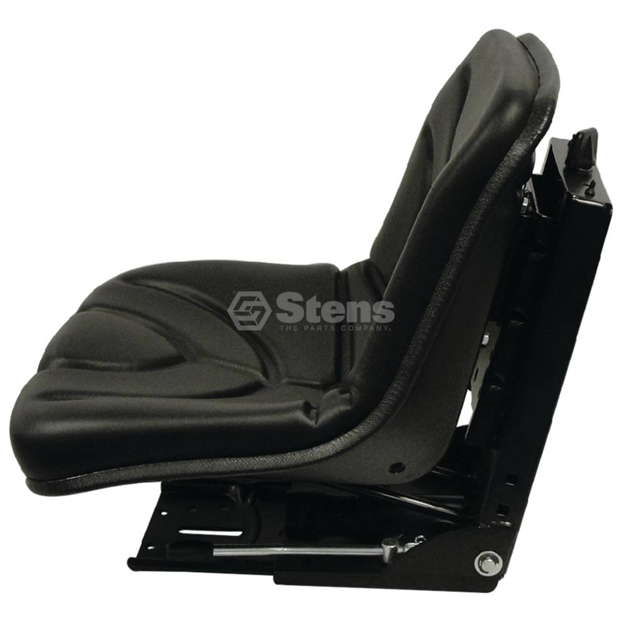 Atlantic Quality Parts 3010-0032 Seat (Replaces Compact suspension, black vinyl, adjustable ...