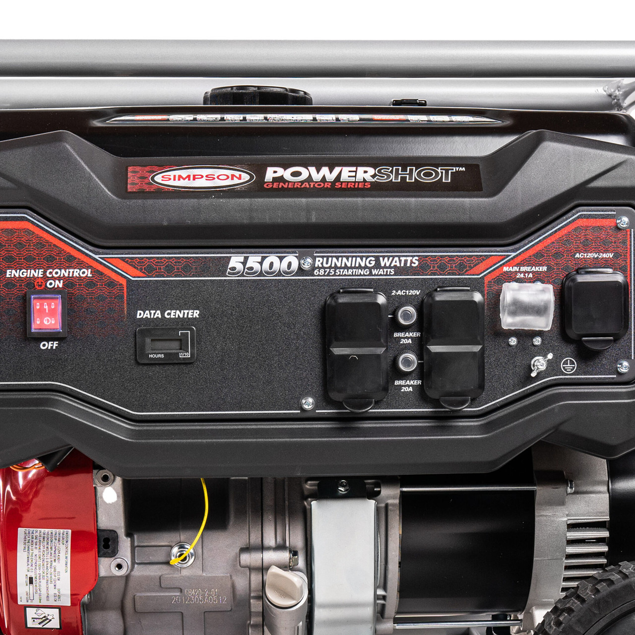 Simpson 70070 SPG5568 PowerShot 5500 Watt Portable Generator - Spraywell
