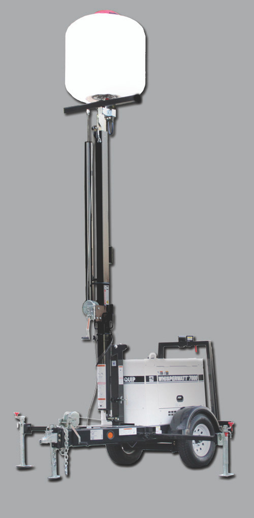 Multiquip GB4000 4000W Metal Halide, Diffused Balloon Light Tower ...