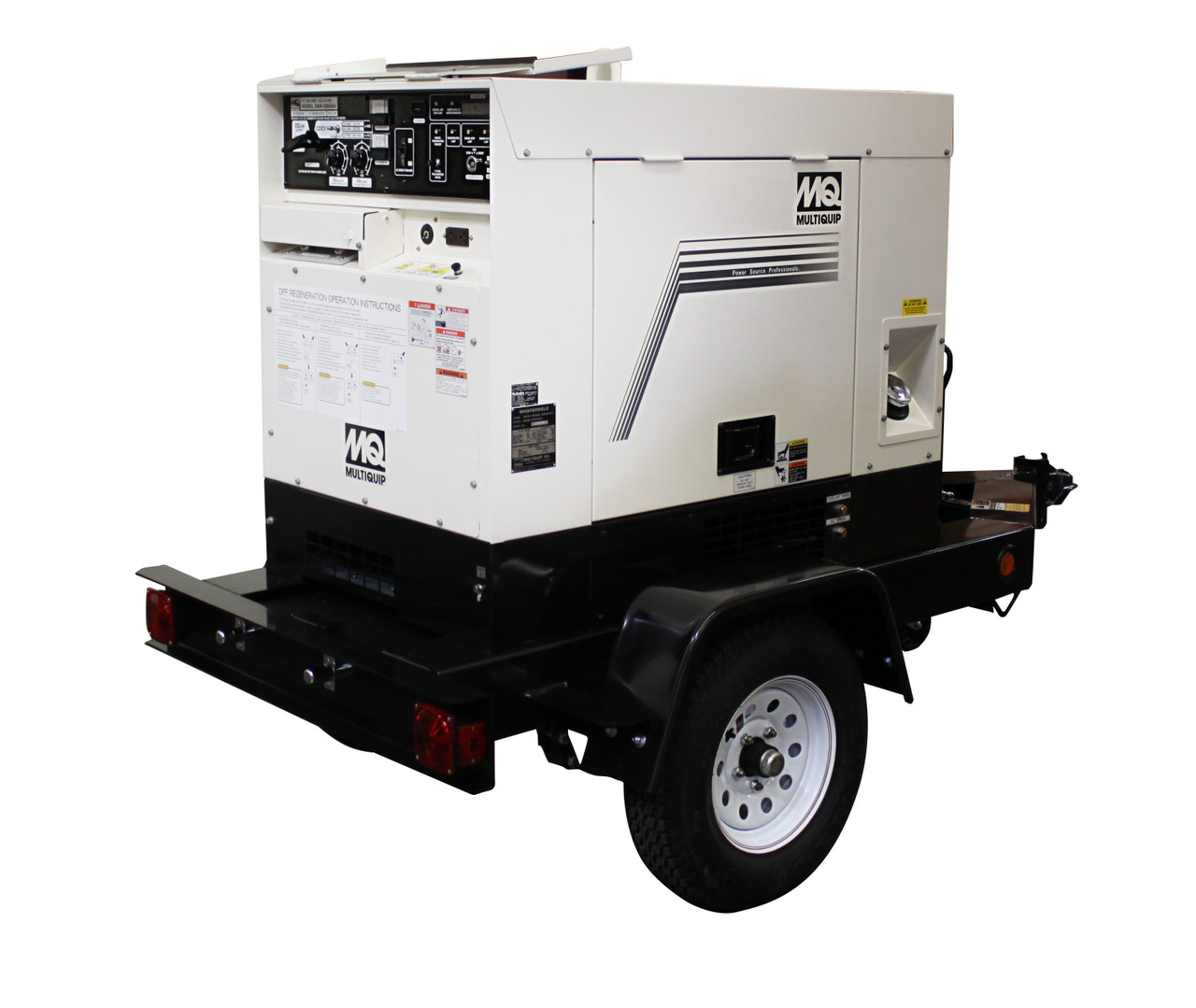Multiquip DAW500SA4 500 amp Welder, 3KW, 120/240V Gen, T4F Kubota ...