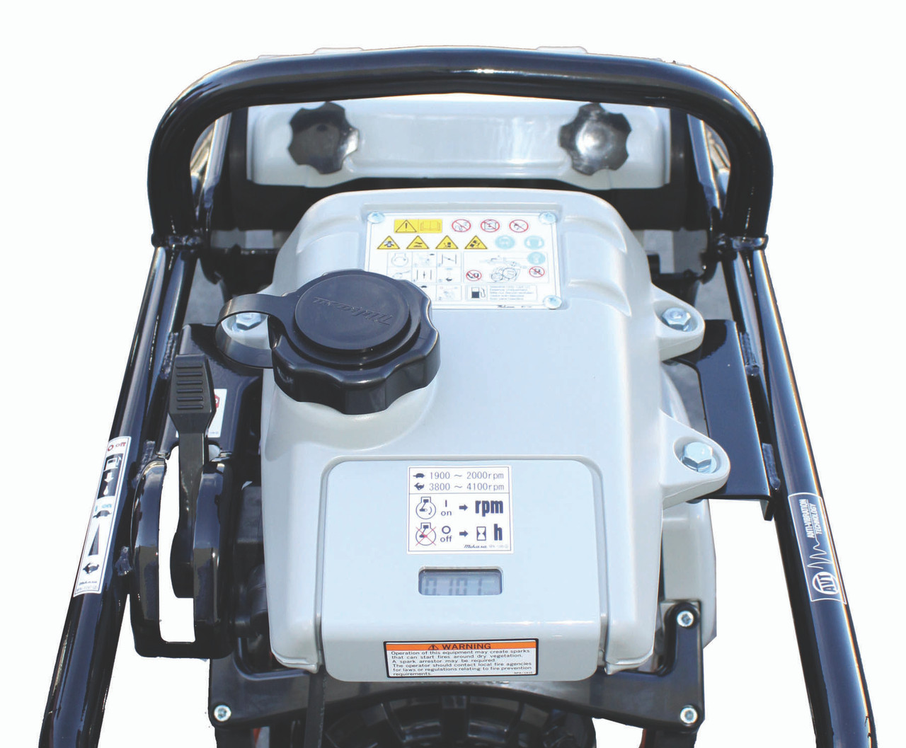 Multiquip MTX60HD Mikasa Rammer with Honda GX100 Engine, 10.4" Shoe ...
