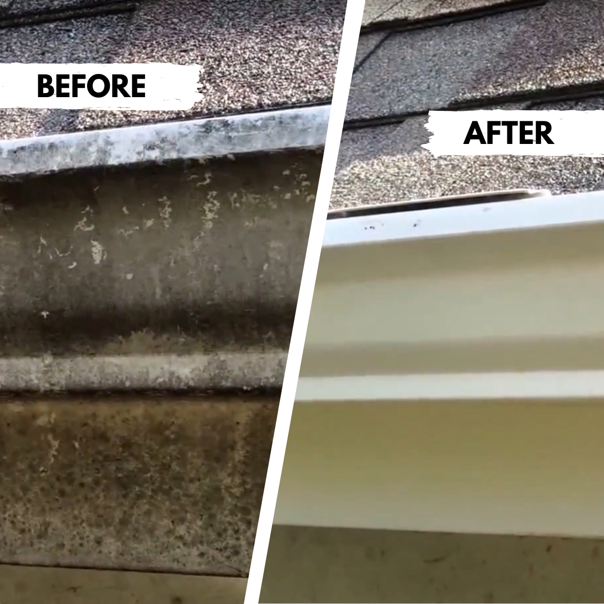 Stealth Gutter Wash – Best Gutter Cleaner & Oxidation Remover