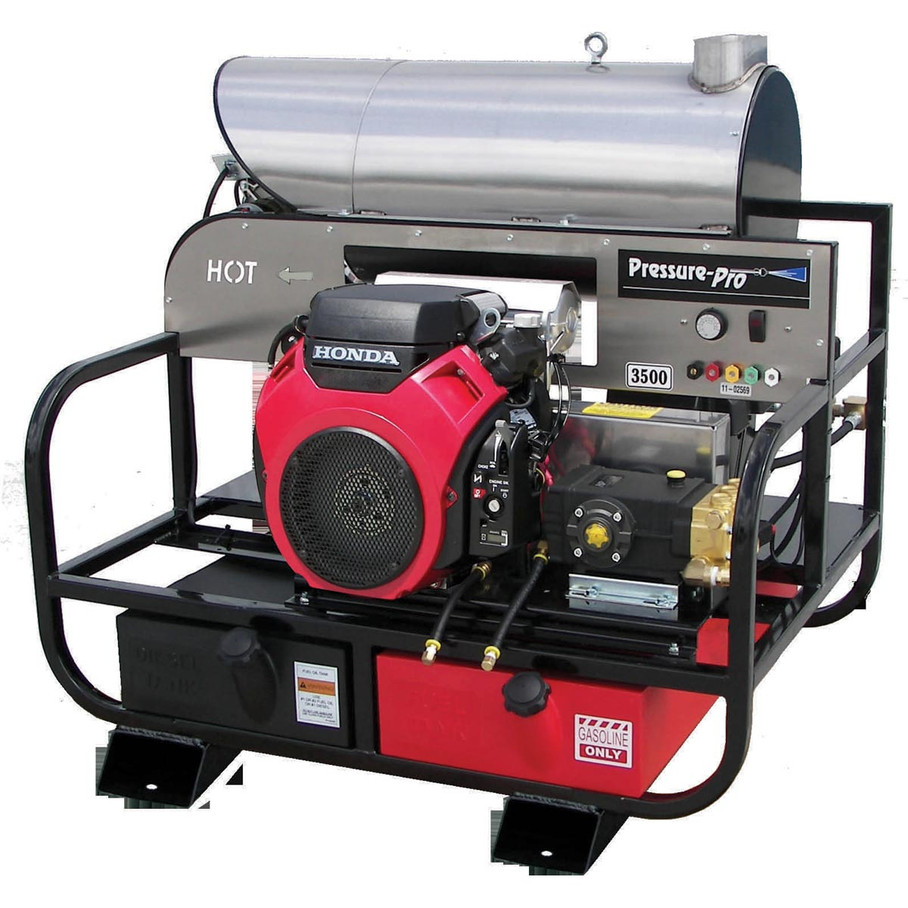 Pressure Pro 8012PRO-35HG Professional 3500 PSI 8.0 GPM (Gas - Hot ...