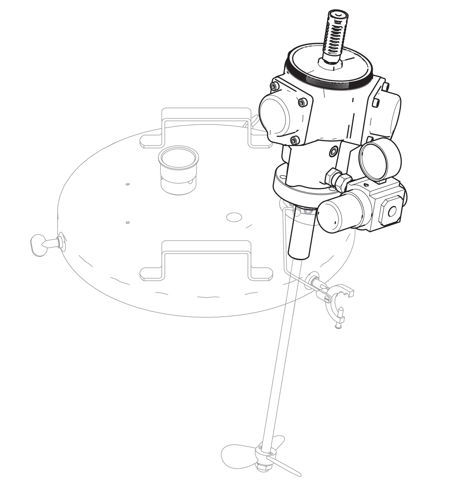Graco 19Y592 Radial Piston Air Motor Retrofit Kit for 5 gallon (18 L ...