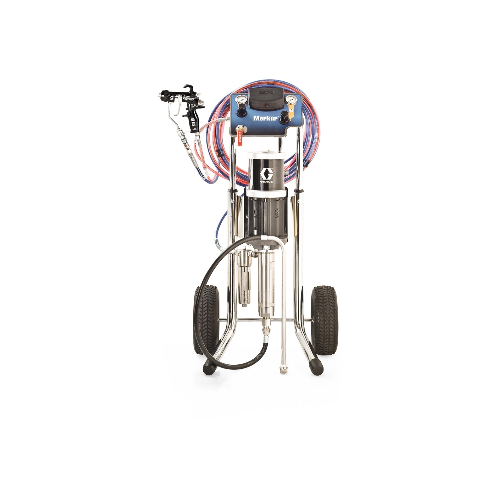 Graco G15C09 15:1 Merkur AA Package, 0.4 gpm (1.5 lpm) fluid flow, Cart ...