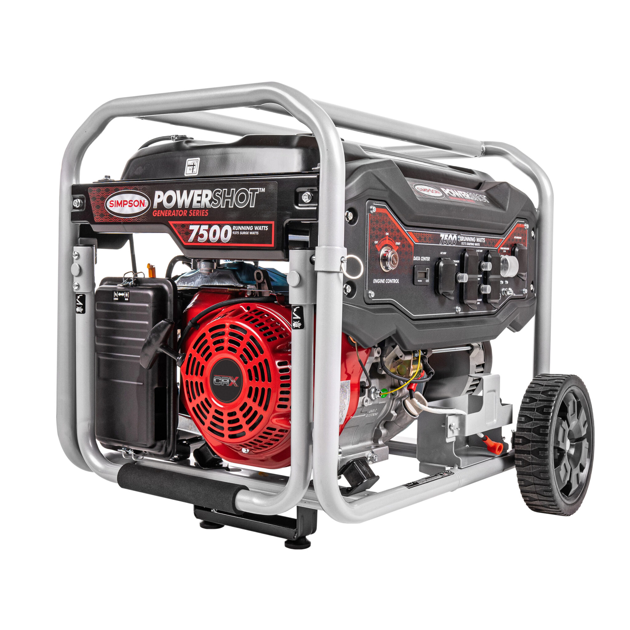 Simpson 70072 SPG7593E PowerShot 7500 Watt Portable Generator with ...