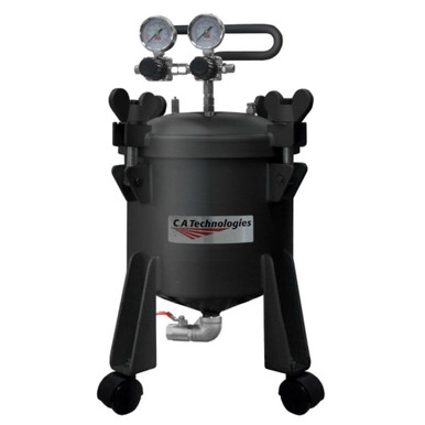 CA Technologies 51-212 2.5 Gallon Pressure Pot, 2 Regulators, Bottom ...