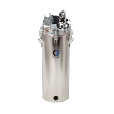 Graco 236154 15 Gallon High Pressure (HVLP) Pot with Agitator ...