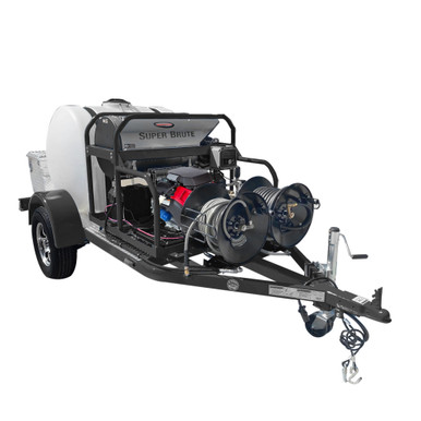 Simpson Professional 3500 PSI 5.5 GPM (Gas - Hot Water) Belt Drive ...