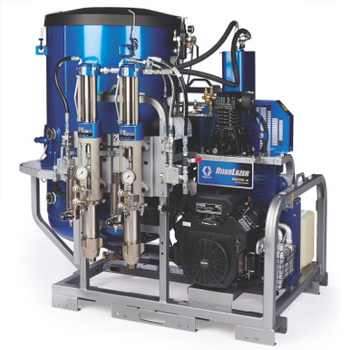 Graco 25D280 RoadLazer RoadPak HD System | 2-Pump, 3-Gun, 1,350 lb ...