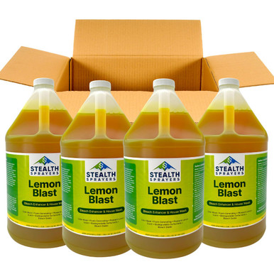 Stealth Lemon Blast – Pressure Washing Surfactant, Case of Four