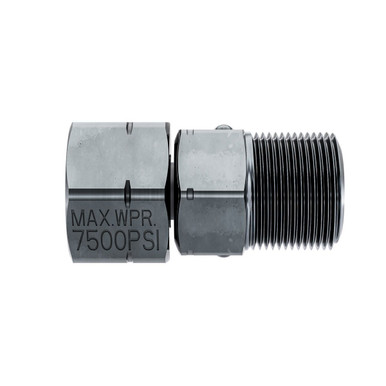 Titan 2454970 Stainless Steel Micro Swivel Union, 1/4", 7500 PSI