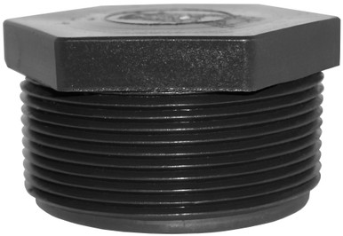 TerreMax Hex Plug 3/4" Male NPT Fitting (Poly) - Spraywell