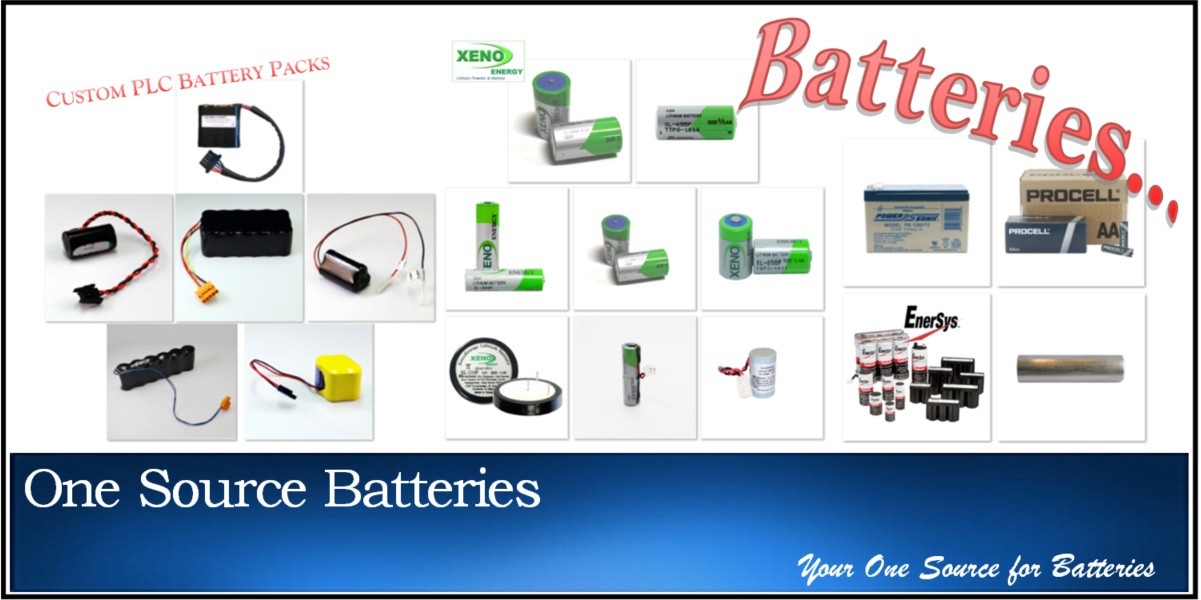 Wholesale & Custom Battery Distribution PLC CNC HDD Batteries Lithium ...