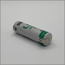 Saft LS14500-ST Battery - 3.6V Lithium AA Cell with Solder Tabs
