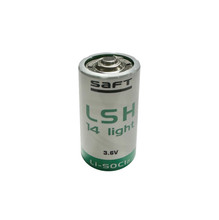 Saft LSH14 Light 3.6 Volt, 3.6 Ah, Lithium C C Cell, Saft # 500231