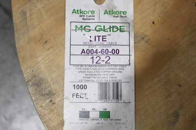 Atkore A004-60-00 Armored/Metal-Clad Cable (MC) EA