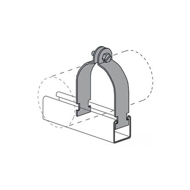 Atkore PS-1000-1/2-EG Strut Channel/Mounting/Straps 10BOX